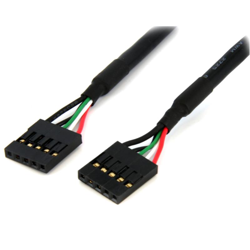 StarTech 0,3 meter Interne 5 pin USB IDC Header Kabel - F/F