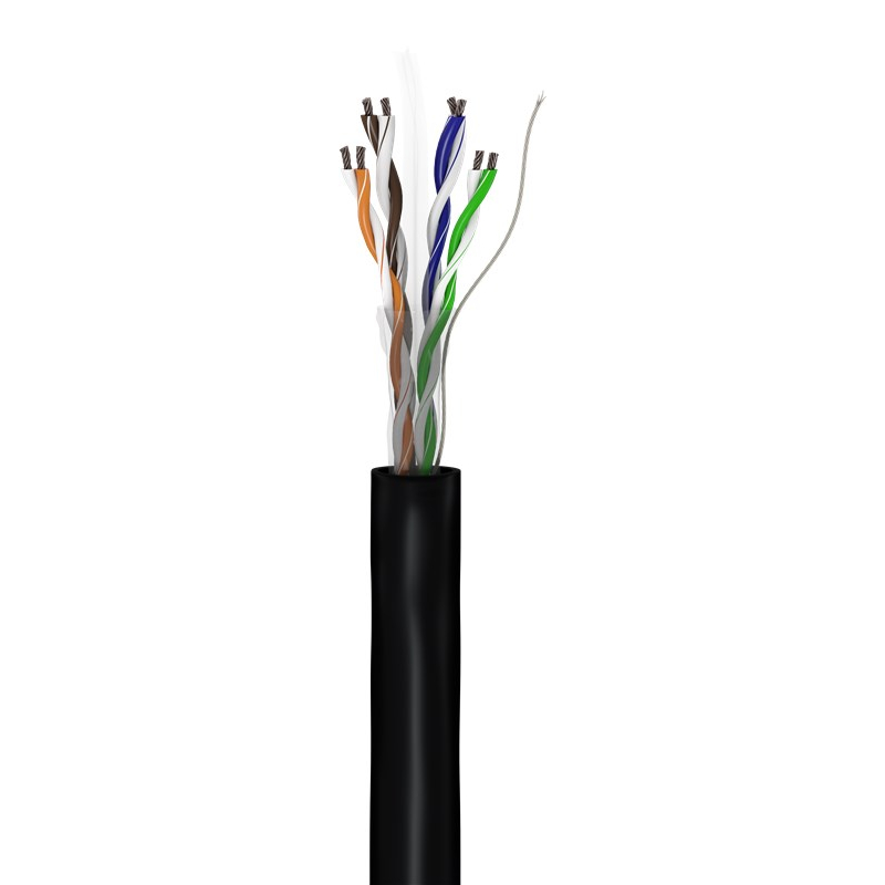 UTP CAT6 Gigabit Netwerkkabel - CCA - 24AWG - Soepel - Outdoor - 100 ...
