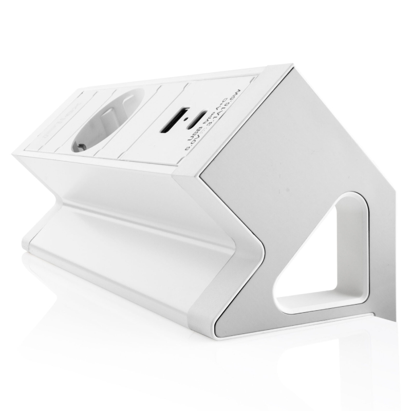 Power Desk Up 2.0 - 1x Schuko - USB-A en USB-C oplaadpoort - 1,5 meter ...