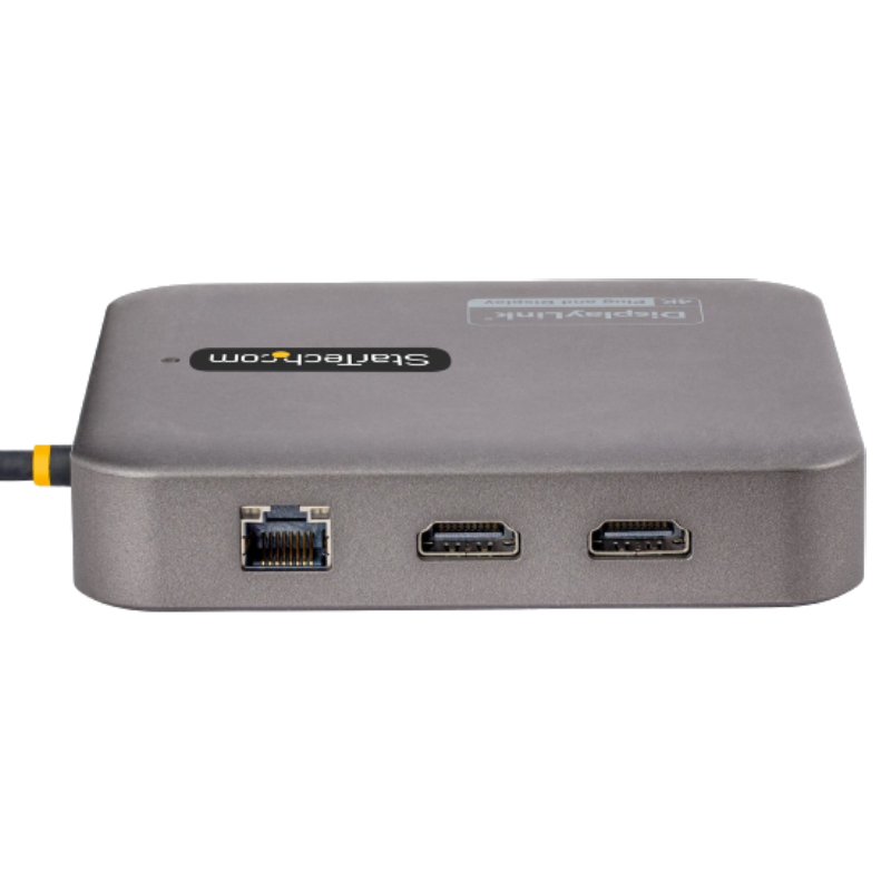 StarTech USB-C 3.2 Gen 2 Hub - RJ45, USB-A, 2x HDMI - USB-C PD - 0,3 ...
