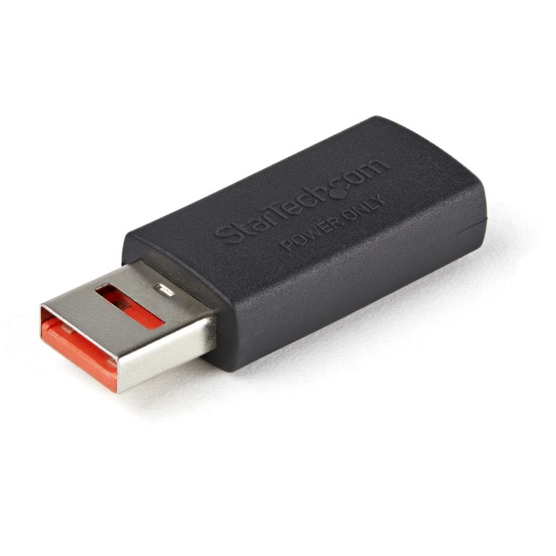 StarTech USB-A (v) naar USB-A (m) Data Blocker - USB 2.0 - Zwart