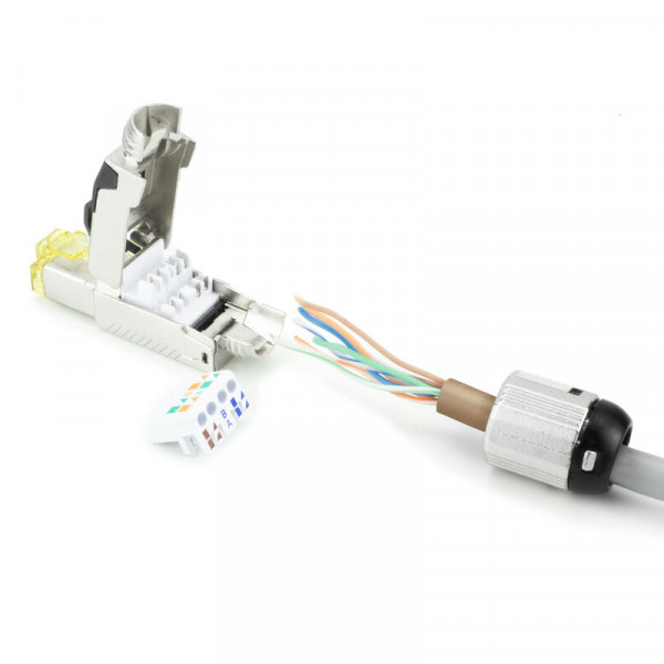 RJ45 Stekker met LSA strook - CAT6A en lager - Per stuk - 8P - STP ...