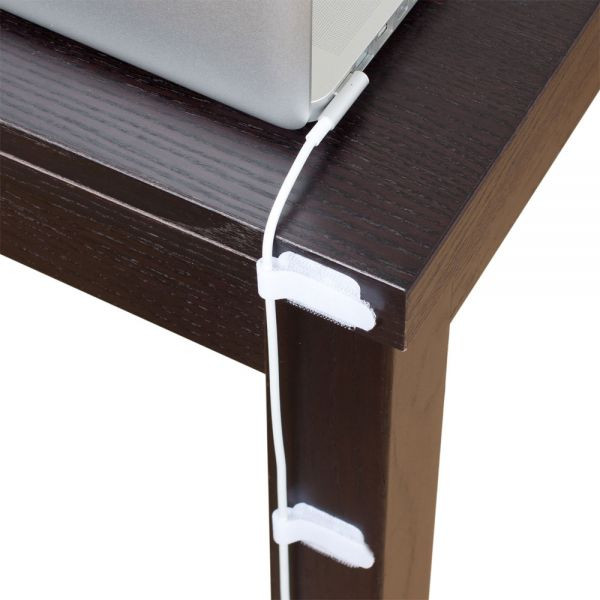 Mini Zelfklevende Kabelbinders Klittenband 10 stuks Wit Mini Zelfklevende Kabelbinders Klittenband 10 stuks Wit