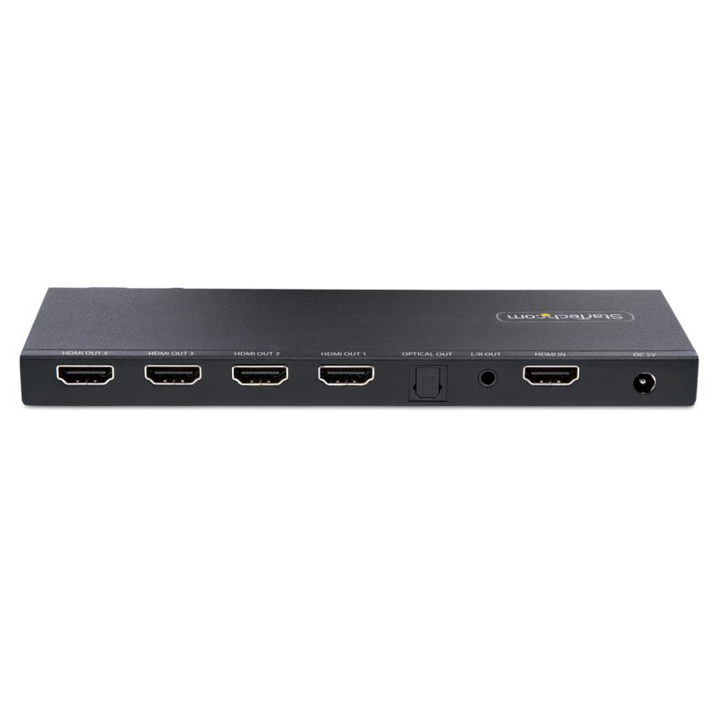 StarTech 4 poorts HDMI Splitter - 4K 60Hz - 1 In 4 Out Splitter