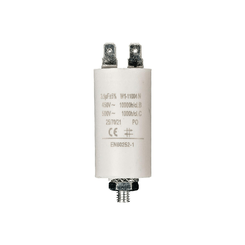 Condensator - 3,5 uF - Maximaal 450V - Met aarde